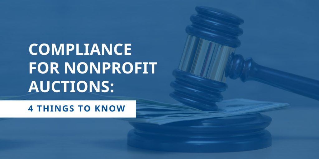 Compliance for Nonprofit Auctions: 4 Things to Know - TravelPledge News